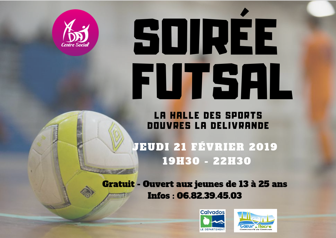 Soirée foot en salle – Centre Socio Culturel ADAJ